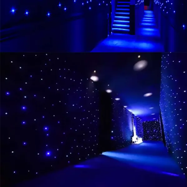 star backdrop led
