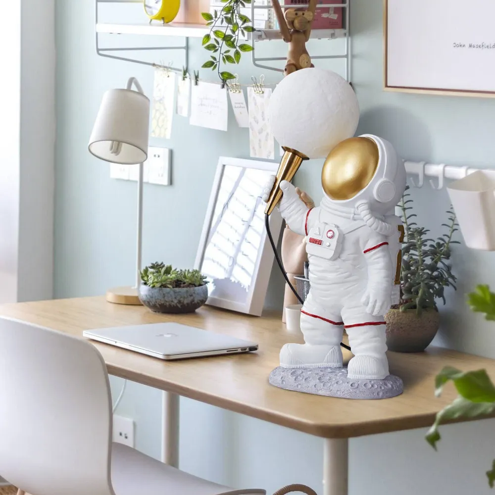 astronaut bedside table